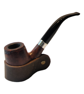 Brigham Vintage Leather Tobacco Pipe Stand - Victory Pipes