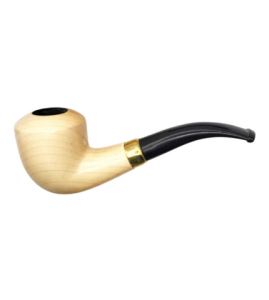 Anton Maple Natural Tobacco Pipe Shape 04 - Victory Pipes